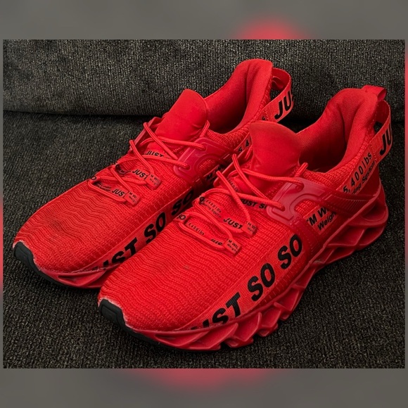 Just So So | Shoes | Just So So Red Color Mens Shoes Size 5 | Poshmark